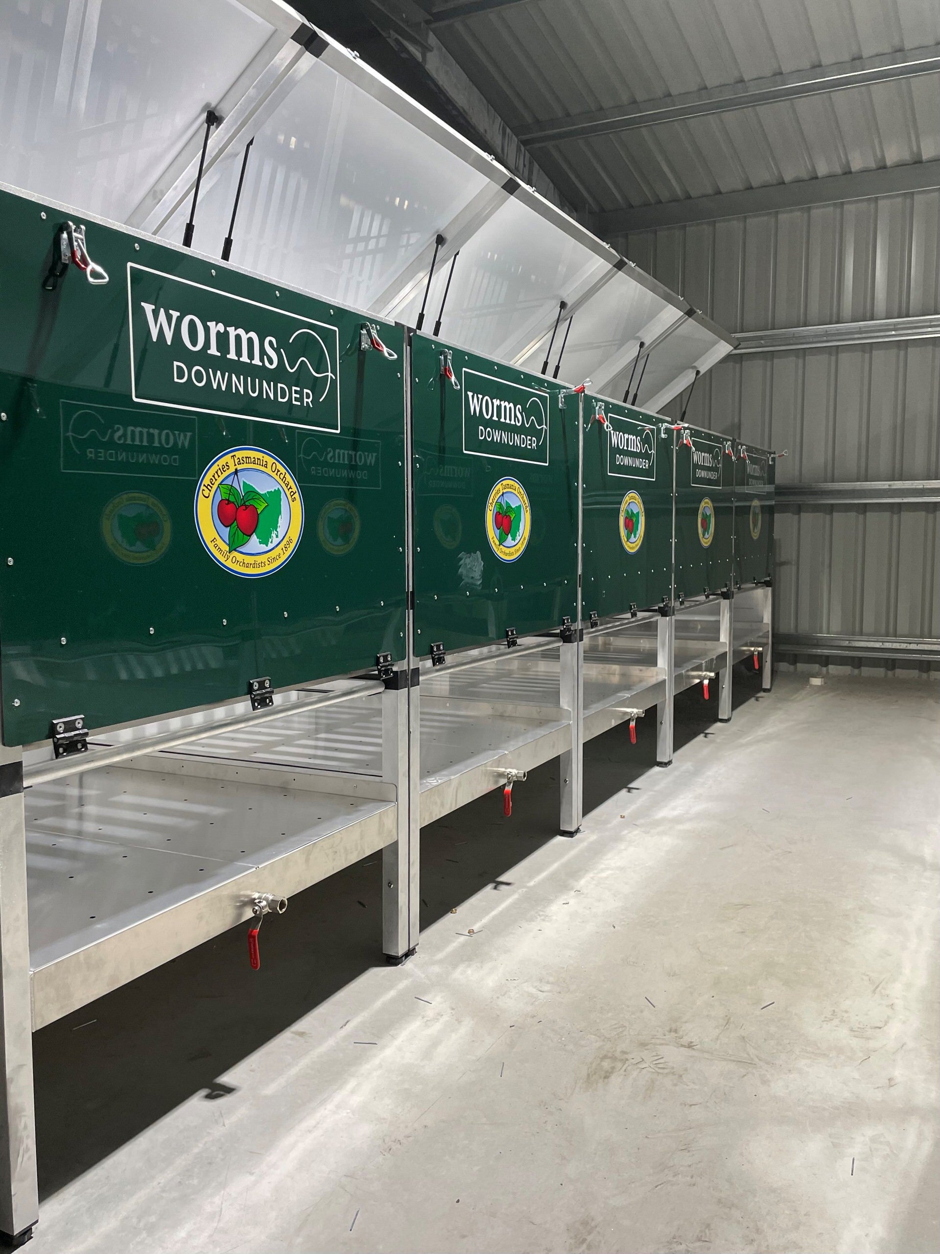 Assembled Worm Mod Units - Large-scale Worm Farm – Worms Downunder